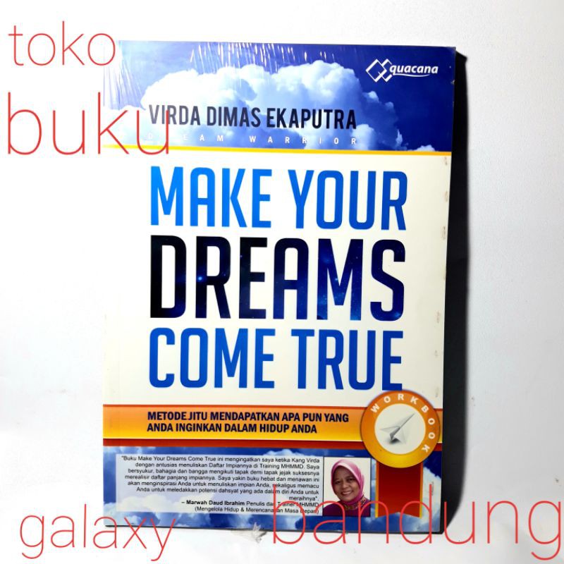 Jual MAKE YOUR DREAMS COME TRUE VIRDA DIMAS QUACANA | Shopee Indonesia