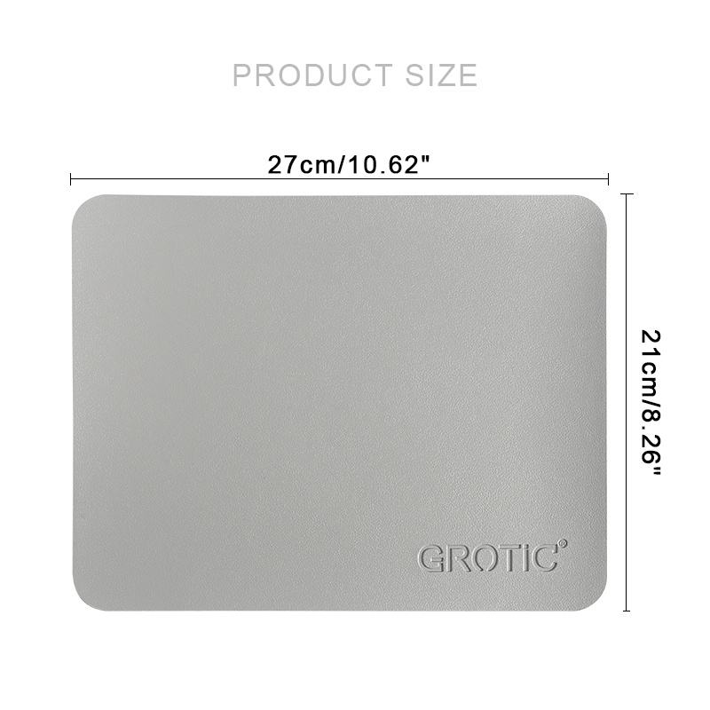 Jual GROTIC Mouse Pad Premium PVC Anti-Slip 27 x 21cm Alas Mouse Polos ...