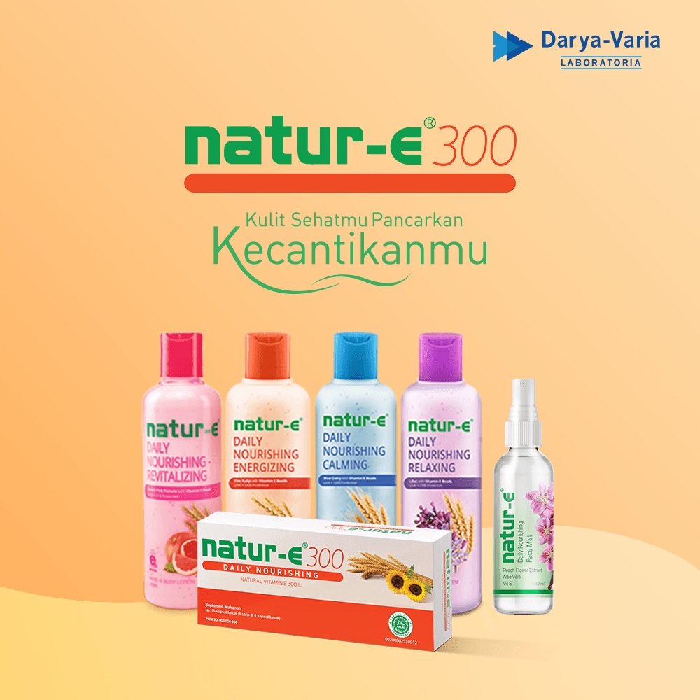 Jual Natur-E Active Beauty Natural Vitamin E 300 IU 32s Soft Capsule ...