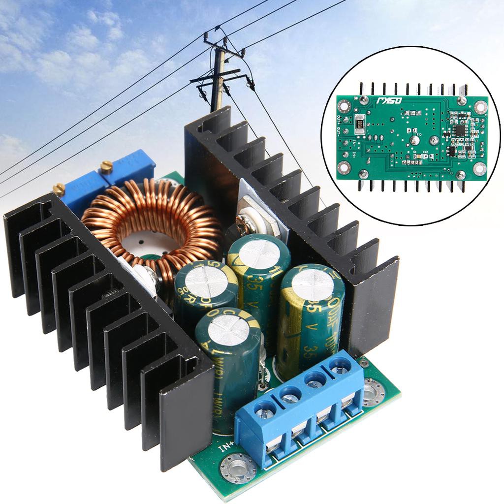 Jual Module Step Down 9A 300W 5-40v to 1.2-35v DC CC CV Buck Converter ...
