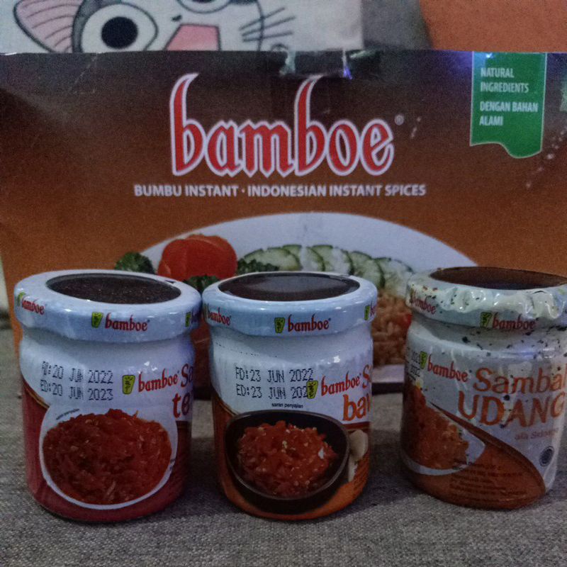 Jual Sambal Botol Bamboe Bawang Terasi Udang | Shopee Indonesia