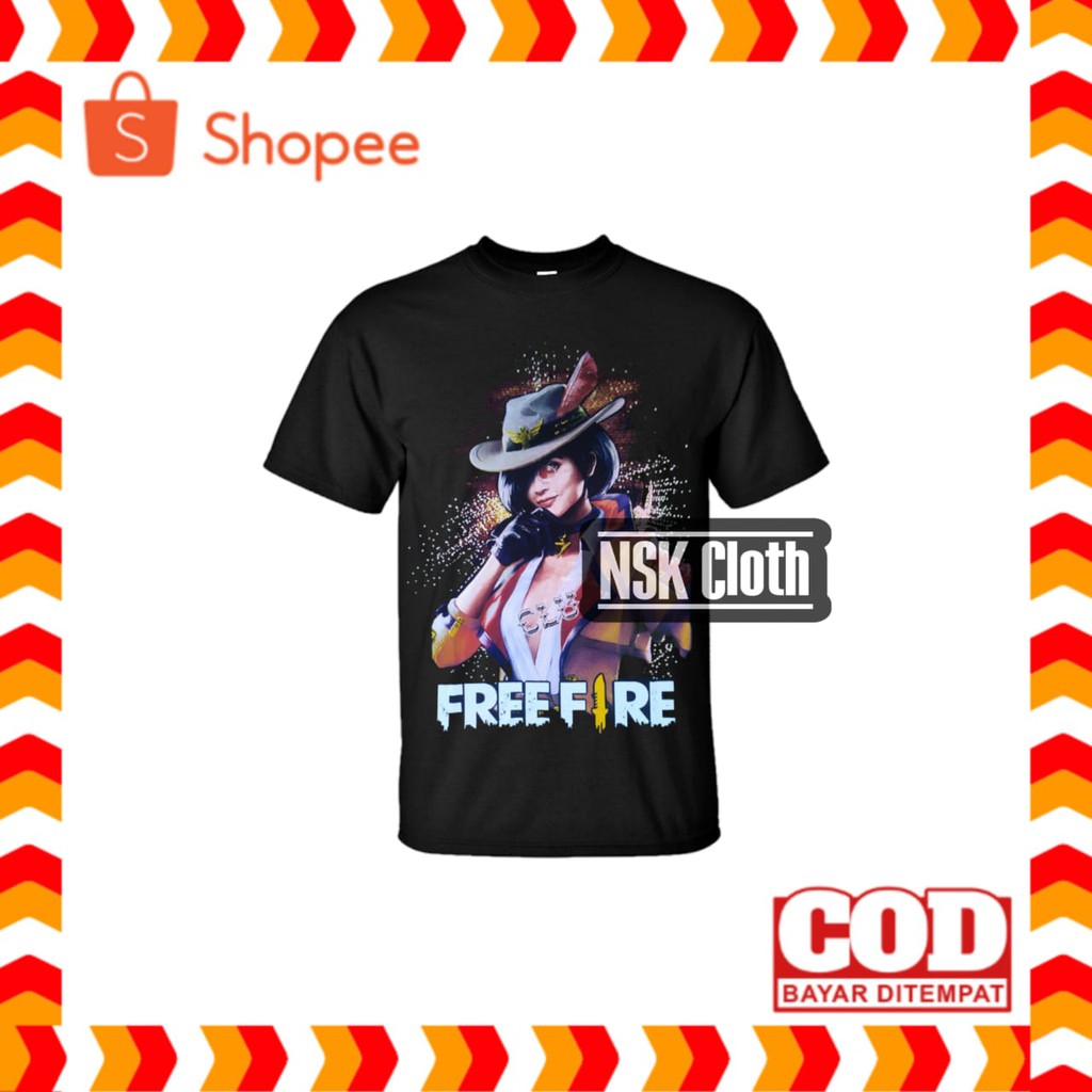 Jual Baju Free fire FF Freefire CLU | Shopee Indonesia