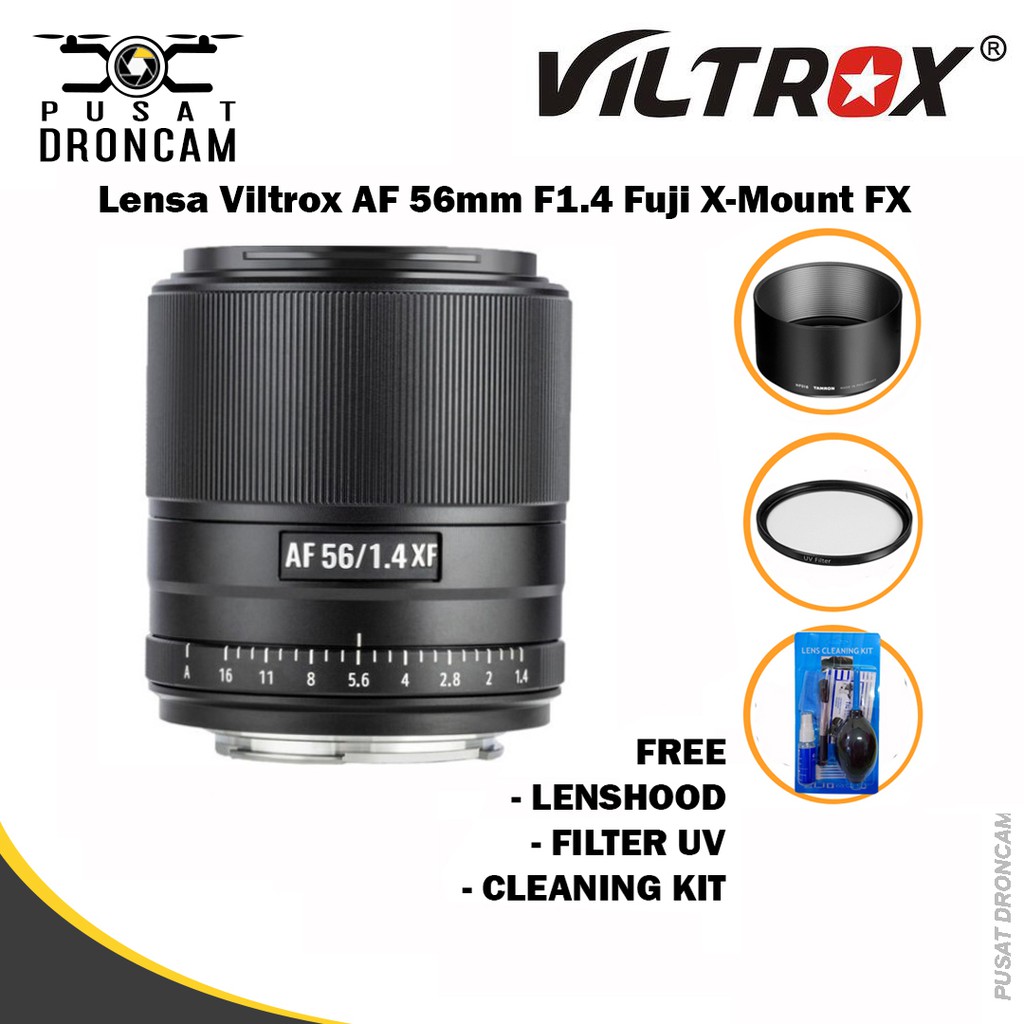 Jual Lensa Viltrox Af 56mm F1 4 Stm For Fujifilm X Mount Fuji Fx