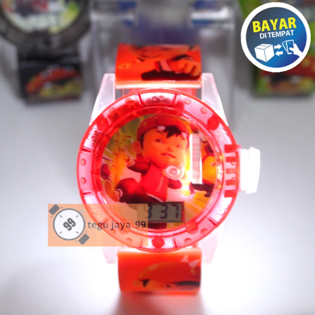 Jual jam tangan boboiboy anak laki laki laser musik | Shopee Indonesia
