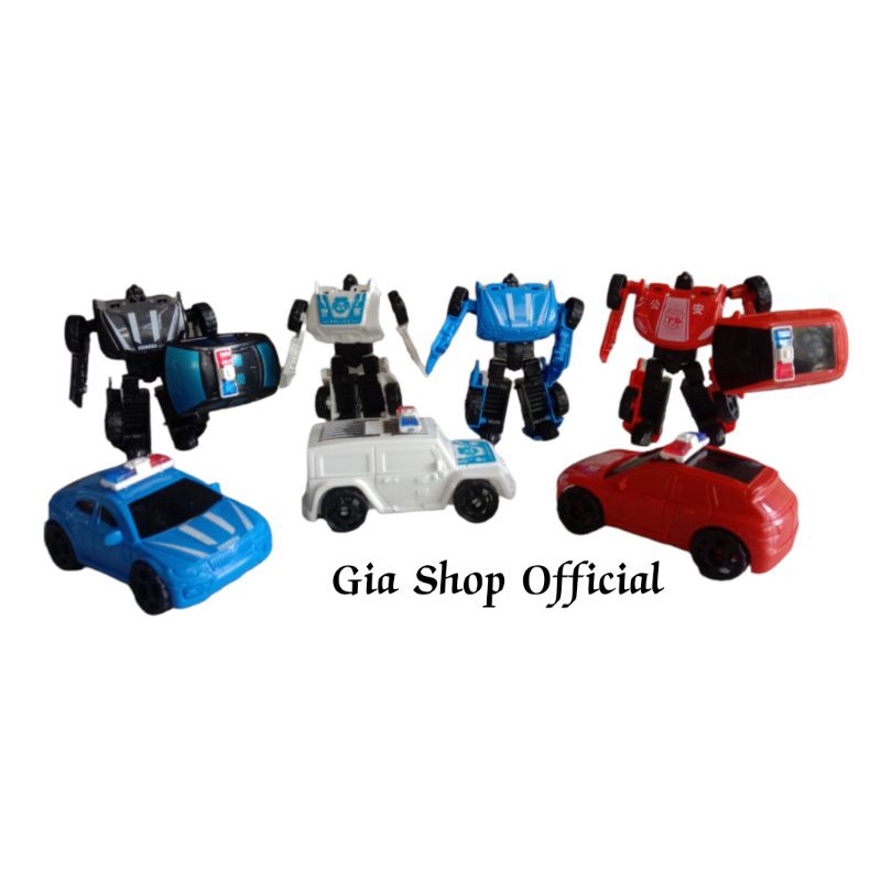 Jual mainan Robot Mobil Jeep polisi / Robot Jeep Polisi mini | Shopee ...