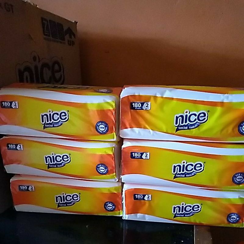 Jual TISSUE NICE 180 SHEET | 2 ply (3pc) | Shopee Indonesia