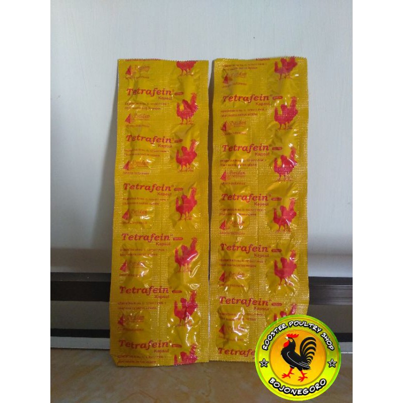Jual TETRAFEIN - Obat Ngorok gering Pilek Ayam | Shopee Indonesia