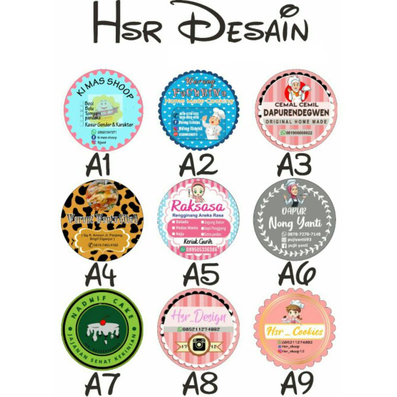 Jual Stiker label minuman (ANTI AIR) Free desain | Shopee Indonesia