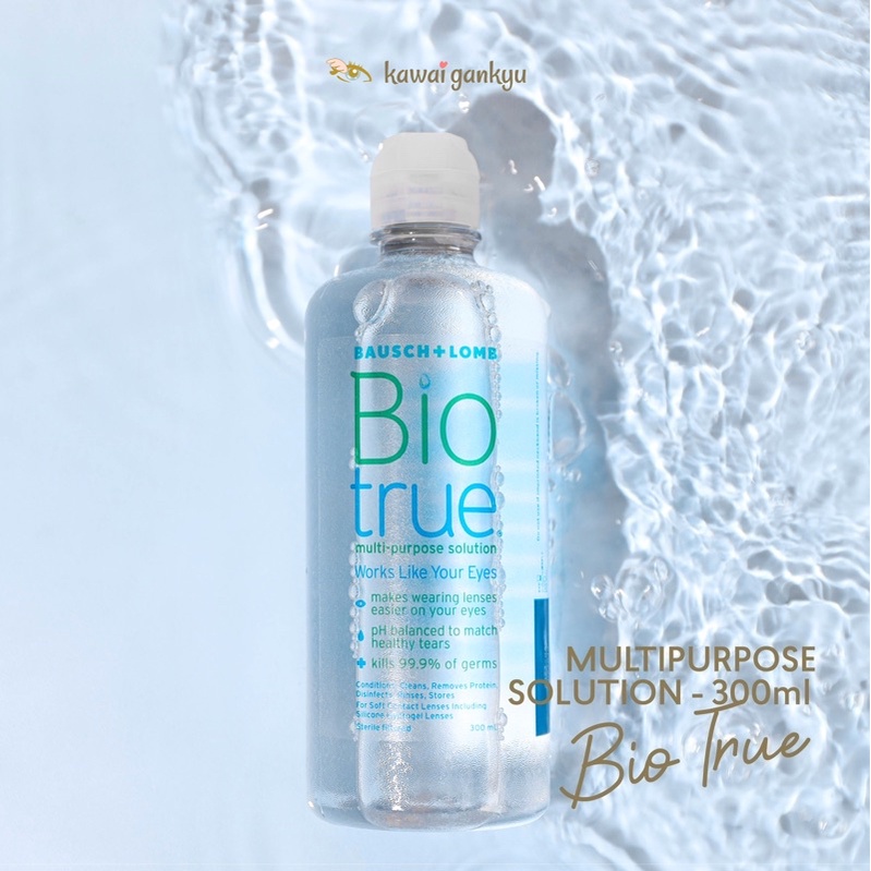Jual Bio true contact lenses solution 300ml | Shopee Indonesia