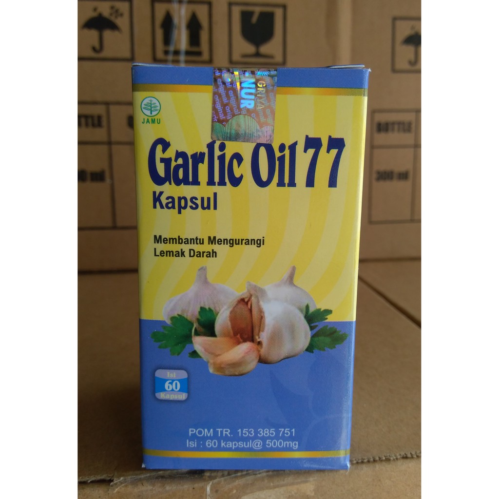 Jual Garlic Oil 77 - 60 Kapsul Minyak Bawang Putih - Exp : 6-2026 ...