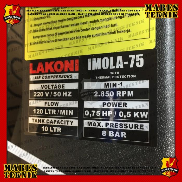 Jual Pompa | Lakoni Imola 75 - Kompresor Angin Listrik - 0,75Hp - 3/4Pk ...