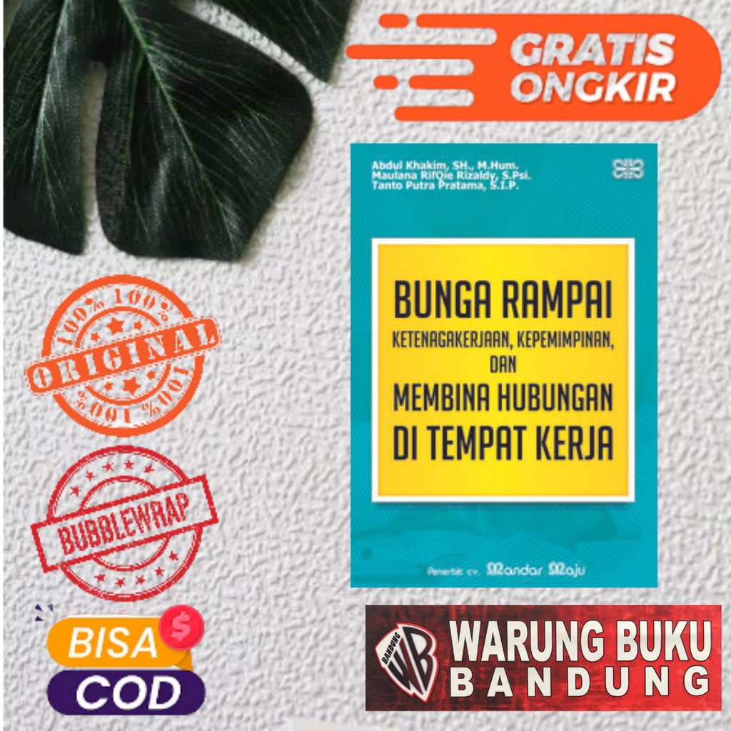 Jual Buku Bunga Rampai Ketenagakerjaan, Kepemimpinan, Dan Membina ...