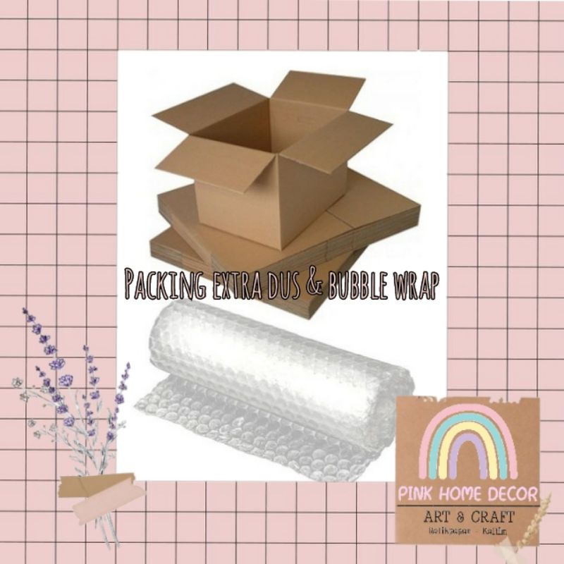 Jual Dus + Bubble wrap untuk packing buket/barang yg mudah rusak ...