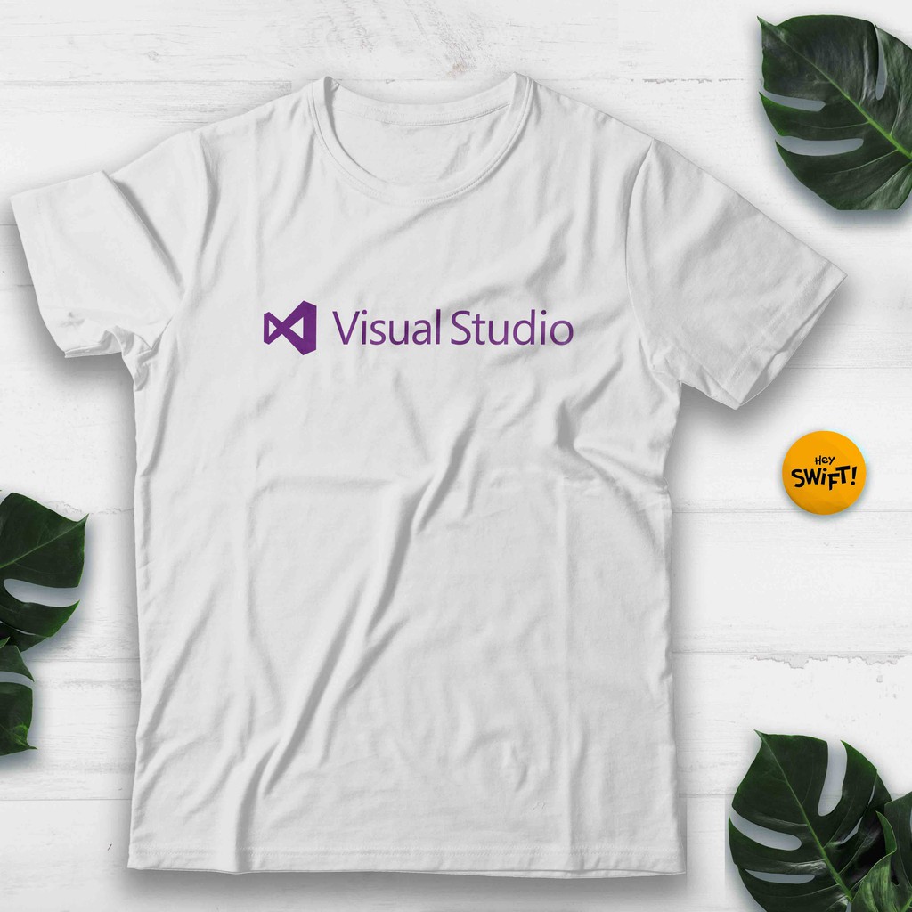Jual KAOS MICROSOFT VISUAL STUDIO T-SHIRT SOFTWARE BAJU DISTRO | Shopee ...