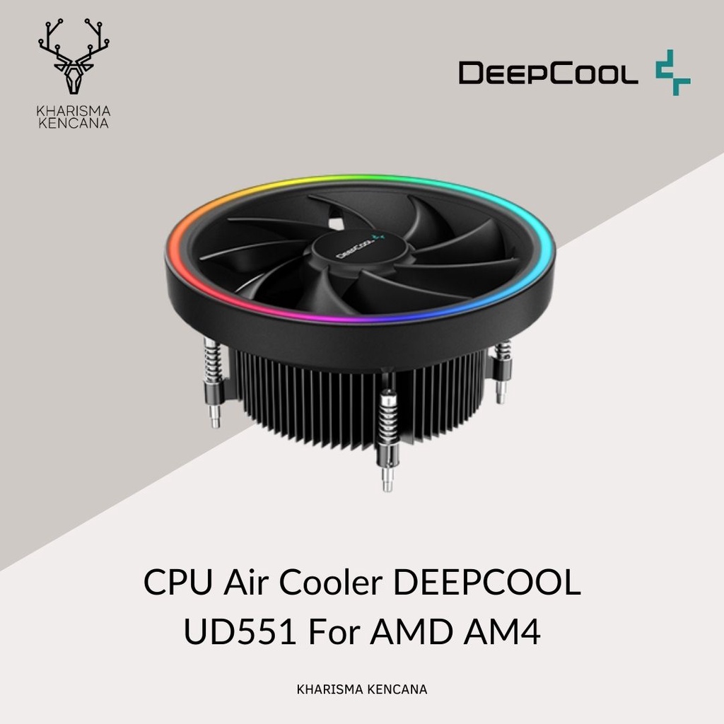 Jual CPU Air Cooler DEEPCOOL UD551 For AMD AM4 | Shopee Indonesia
