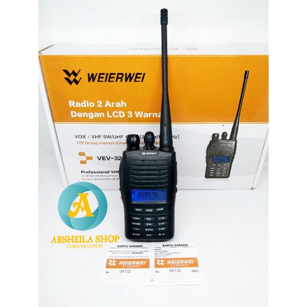 Jual Ht weierwei 3288s uhf 350mhz garansi 1 tahun | Shopee Indonesia
