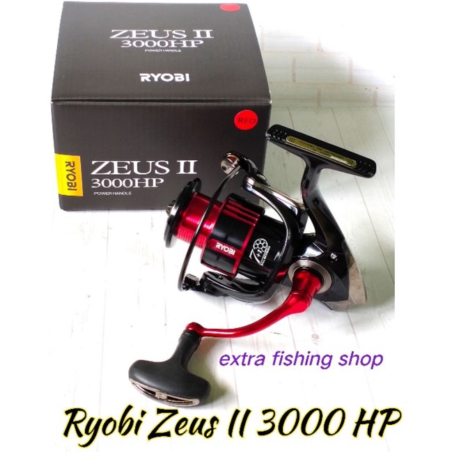 Jual REEL RYOBI ZEUS II 3000 HP || Red Colour Series || RYOBI ORIGINAL ...