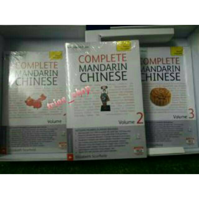 Jual BUKU BAHASA MANDARIN "PAKET COMPLETE MANDARIN + CD AUDIO ...