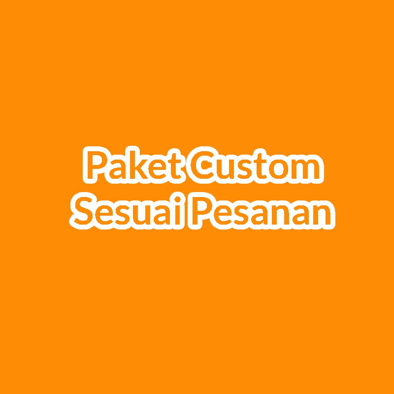 Jual Paket Custom Sesuai Pesanan | Shopee Indonesia