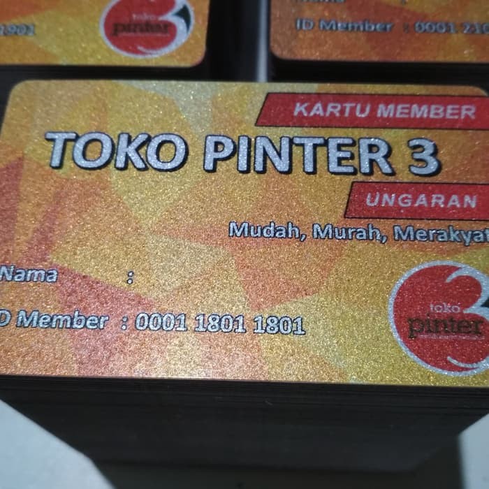 Jual ID Card Murah Silver | Shopee Indonesia