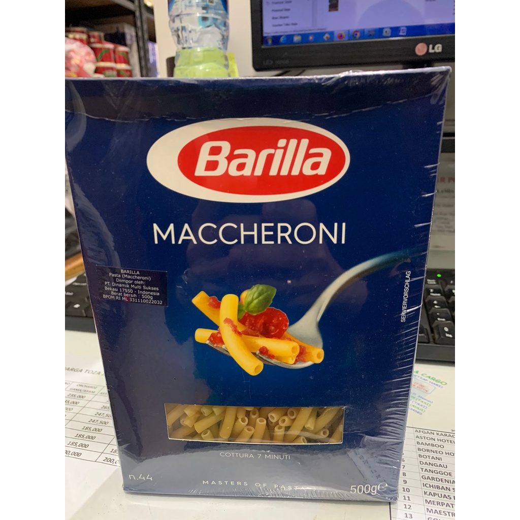 Jual Barilla Maccheroni 500 G | Shopee Indonesia