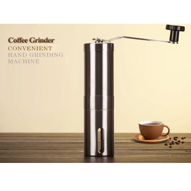 Jual SM-038 HAND GRINDER / ALAT PENGGILING KOPI STAINLESS STEEL / ALAT ...