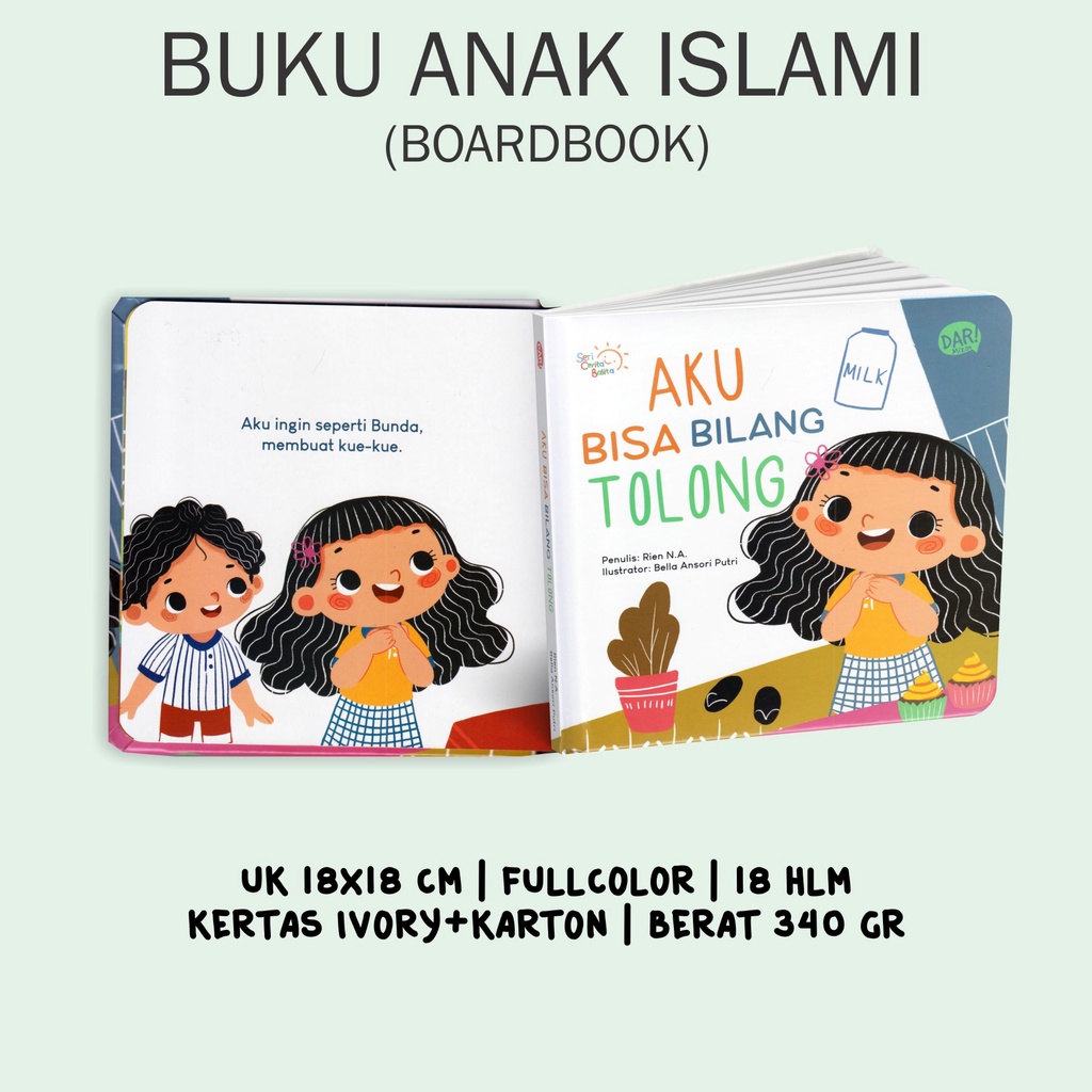 Jual Buku Anak Buku Anak Islami Seri Cerita Balita Aku Bisa Bilang