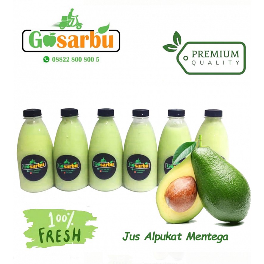 Jual Jus Alpukat Jumbo (1botol) | Shopee Indonesia