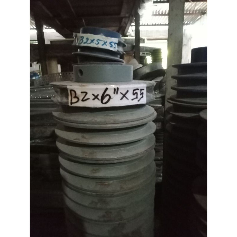 Jual poli pully puli besi B2x6"inchi x as 25mm 28mm 38mm 28mm 48mm 55mm | Shopee Indonesia