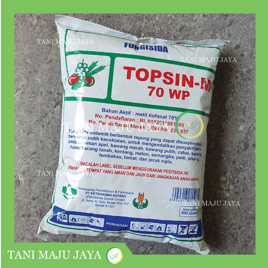 Jual Fungisida Topsin M 70WP 500 Gram Obat Pembasmi Hama Anti Jamur ...