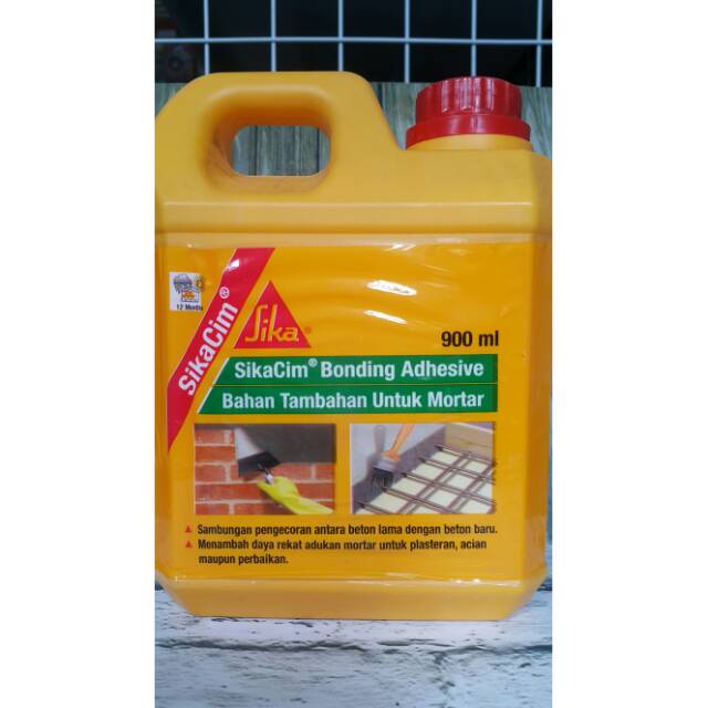 Jual LEM BETON/SIKACIM BONDING ADHESIVE 900ML | Shopee Indonesia