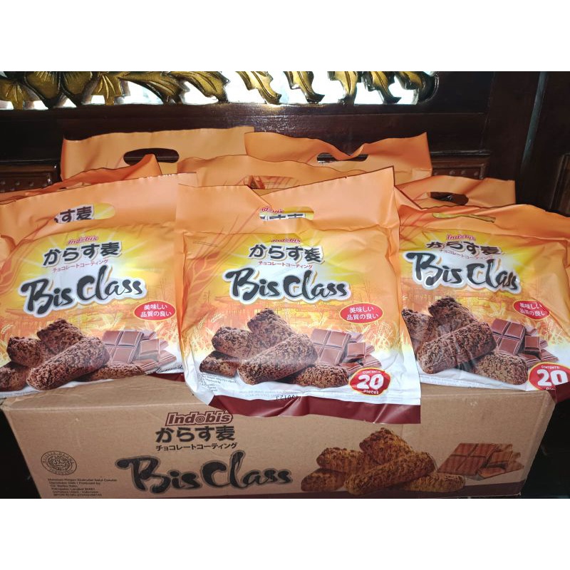 Jual Bis Class oat coklat dan green tea 1 pack isi 20 pcs | Shopee ...