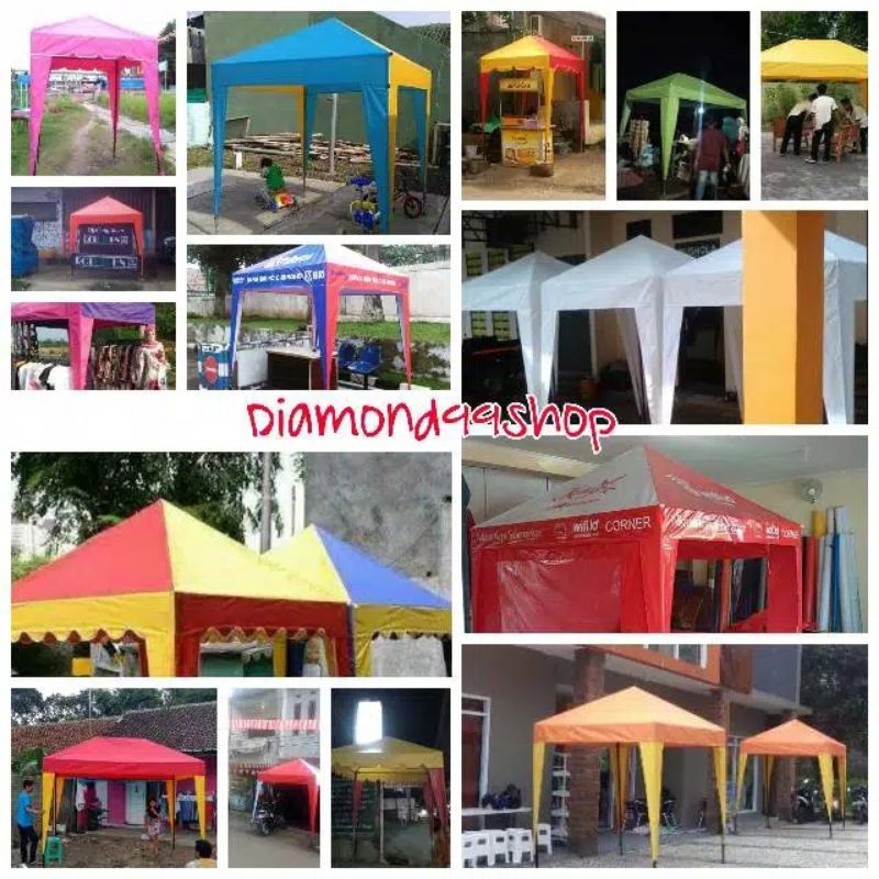 Jual TENDA 2x3 Branding Logo, Tenda cafe Logo, tenda bergambar | Shopee ...