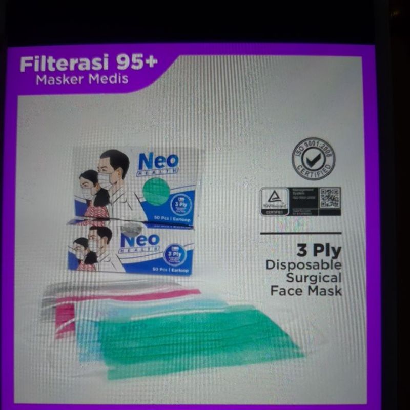 Jual Masker neo medis isi 50 pcs | Shopee Indonesia