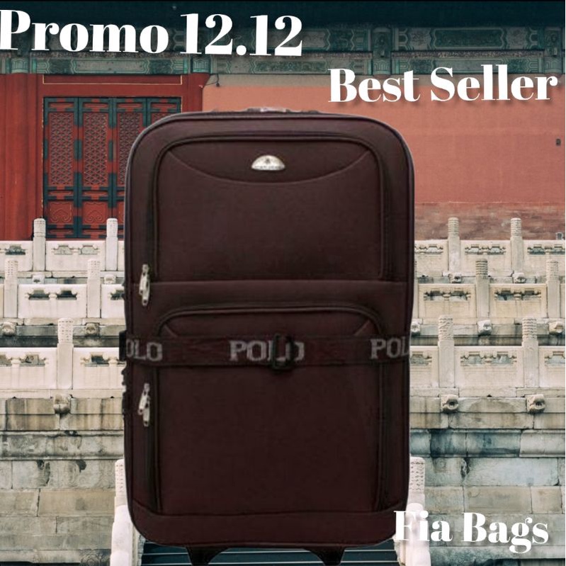 Jual Koper 24 inch KOPER KAIN Anti Pecah dan Tahan Banting Koper Bahan ...