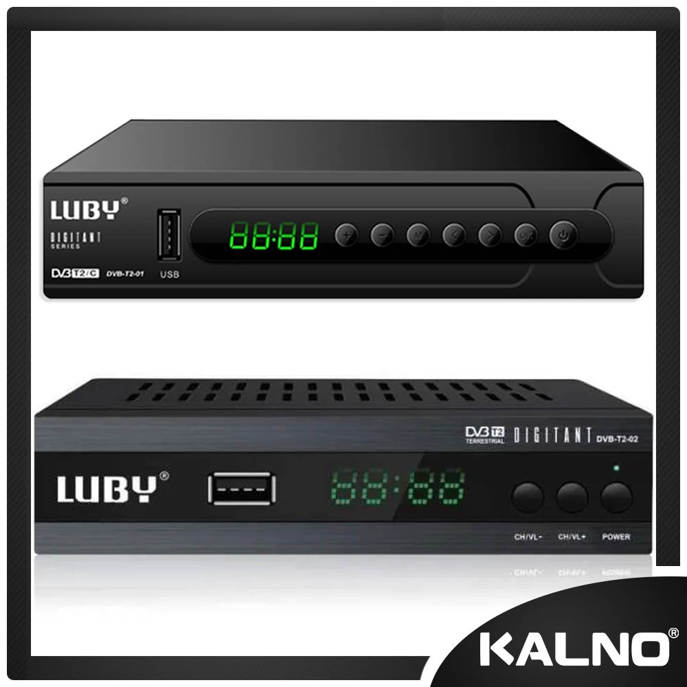 Jual Kalno Decoder Tv Digital Luby SET TOP BOX DVB-T2 PENERIMAAN SIARAN ...