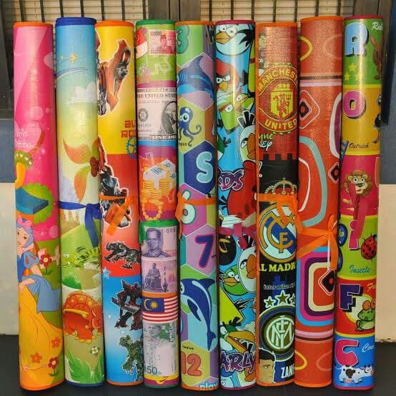 Jual Tikar gambar Tikar Spon eva tikar Karakter tikar gambar tikar ...