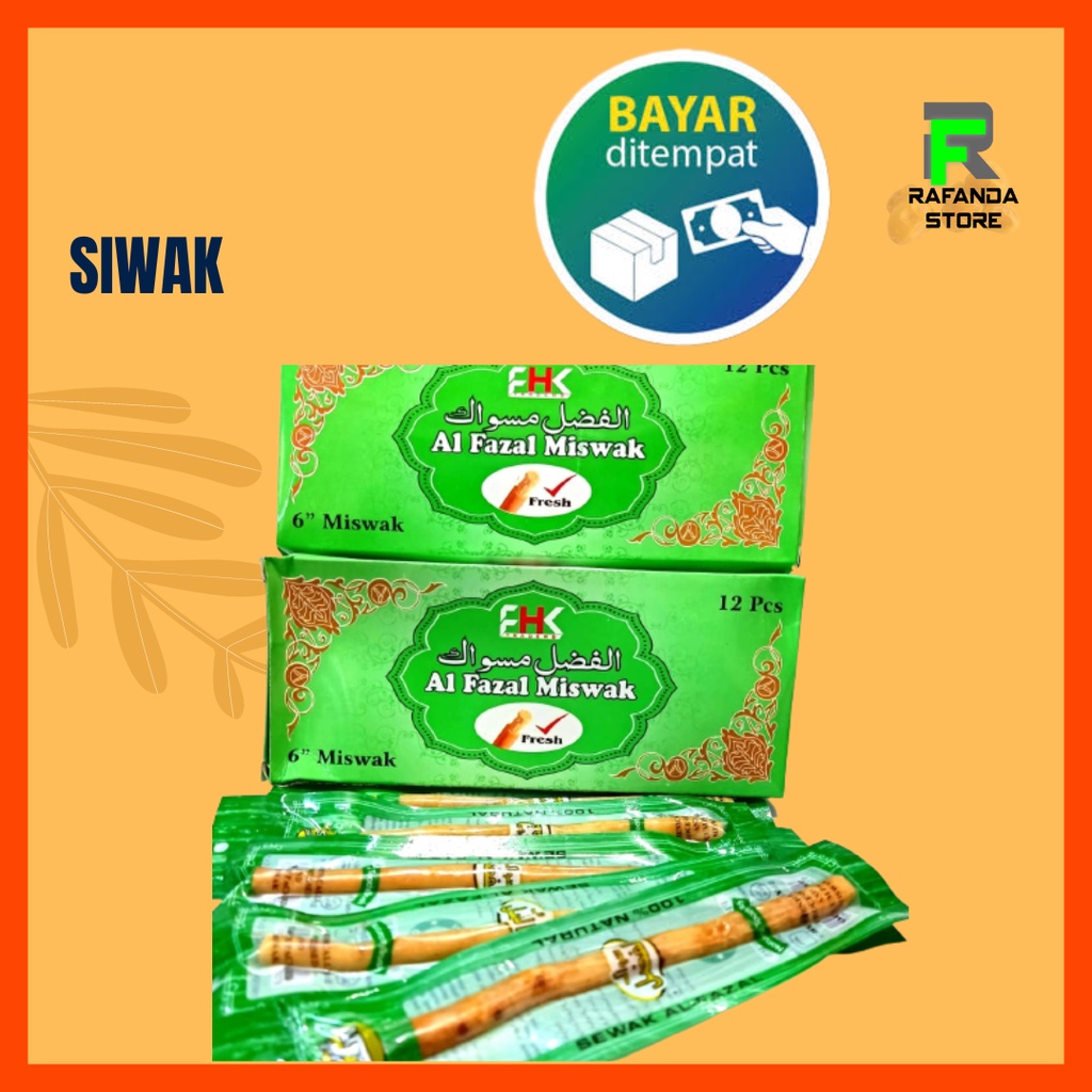 Jual Siwak / Miswak Al Fazal Original | Shopee Indonesia