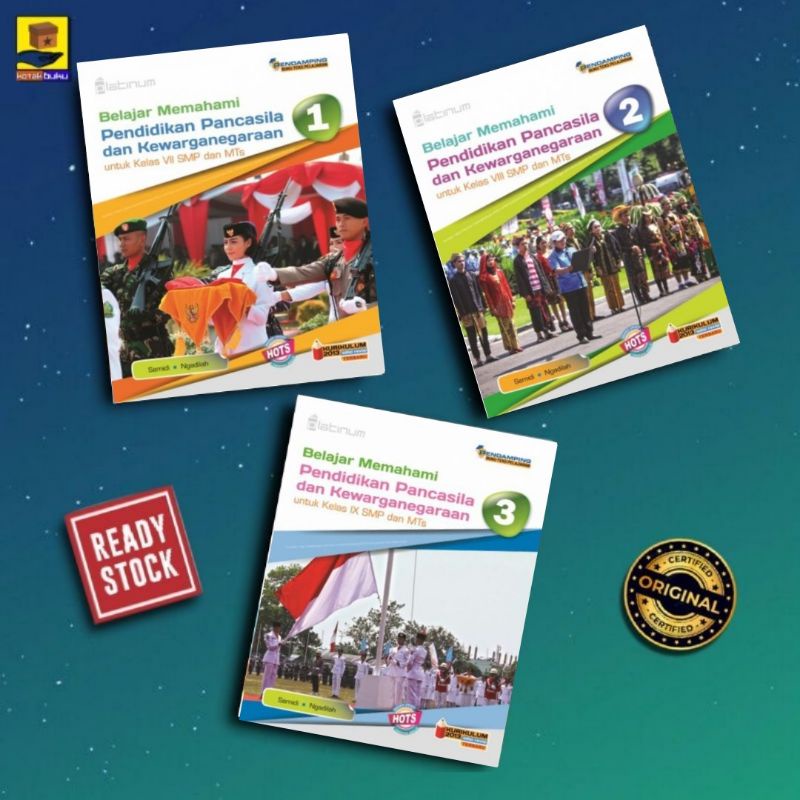 Jual PKN SMP / PPKN SMP / PENDIDIKAN PANCASILA SMP KELAS 7 8 9 PLATINUM ...