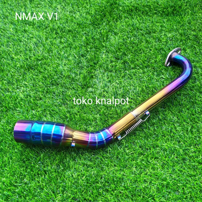 Jual pipe nmax v1 inlet 51mm for exhaust racing Akrapovic SC project ...