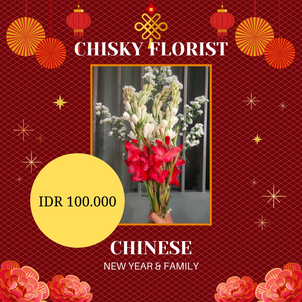 Jual PAKET BUNGA RANGKAI IMLEK | Shopee Indonesia