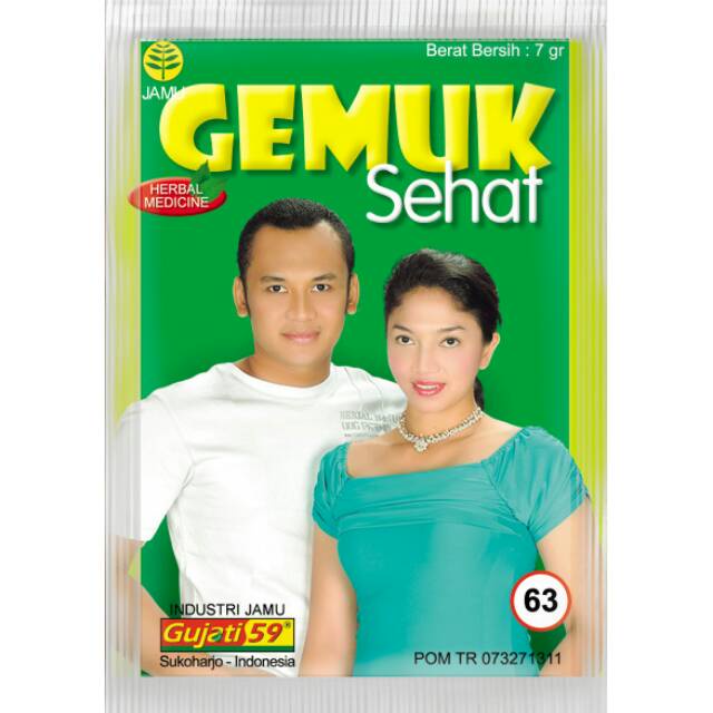 Jual JAMU GEMUK SEHAT GUJATI 59 JAMU TRADISIONAL HERBAL DIDEL (COD ...