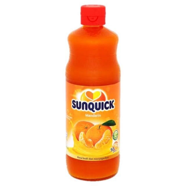 Jual SUNQUICK mandarin 840ml sunquick mandarin jumbo sirup jeruk mandarin | Shopee Indonesia