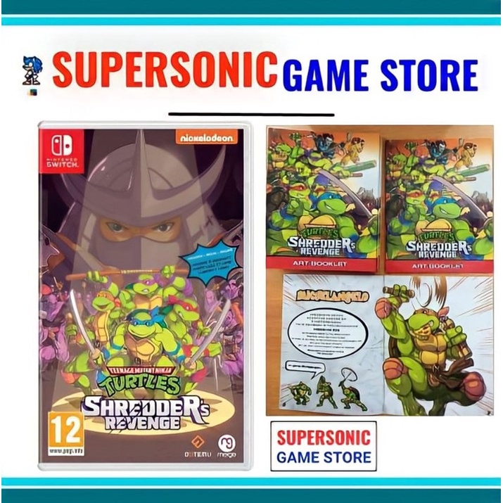 Jual Switch Teenage Mutant Ninja Turtles: Shredder's Revenge | Shopee ...
