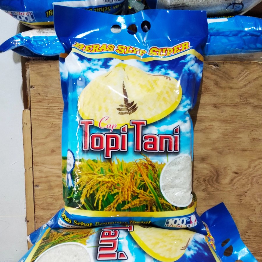 Jual Beras Setra Cap Topi Tani 5 Kg | Shopee Indonesia