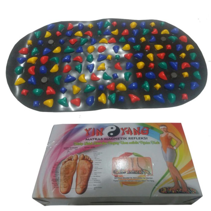 Jual Karpet Refleksi Alat Pijat alas Kaki Foot Reflexion BULAT YING YANG Akupuntur Matras ...