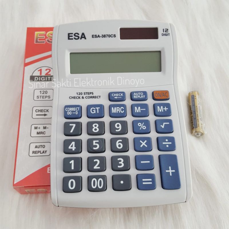 Jual Kalkulator Hitung 12 digit - Calculator - Kalkulator Meja Alat ...