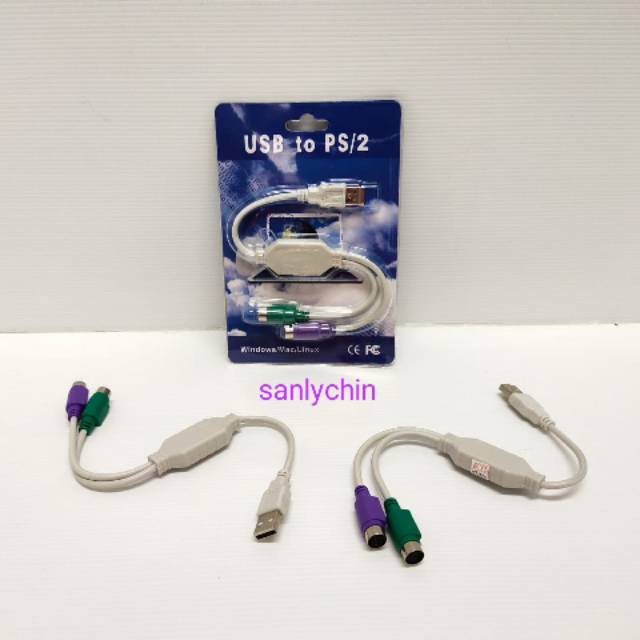 Jual Konverter Usb To Ps2 Kabel | Shopee Indonesia