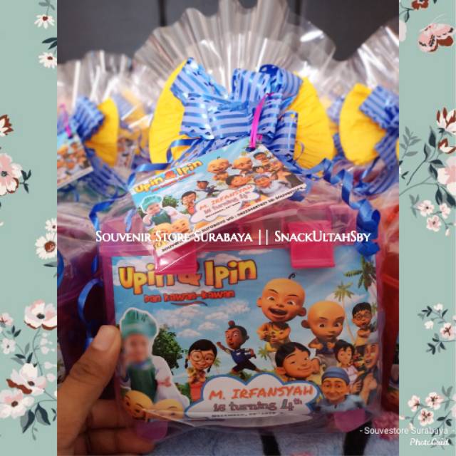 Jual Box Calista / Souvenir Ultah Box Calista / Paket Ulang Tahun Anak ...