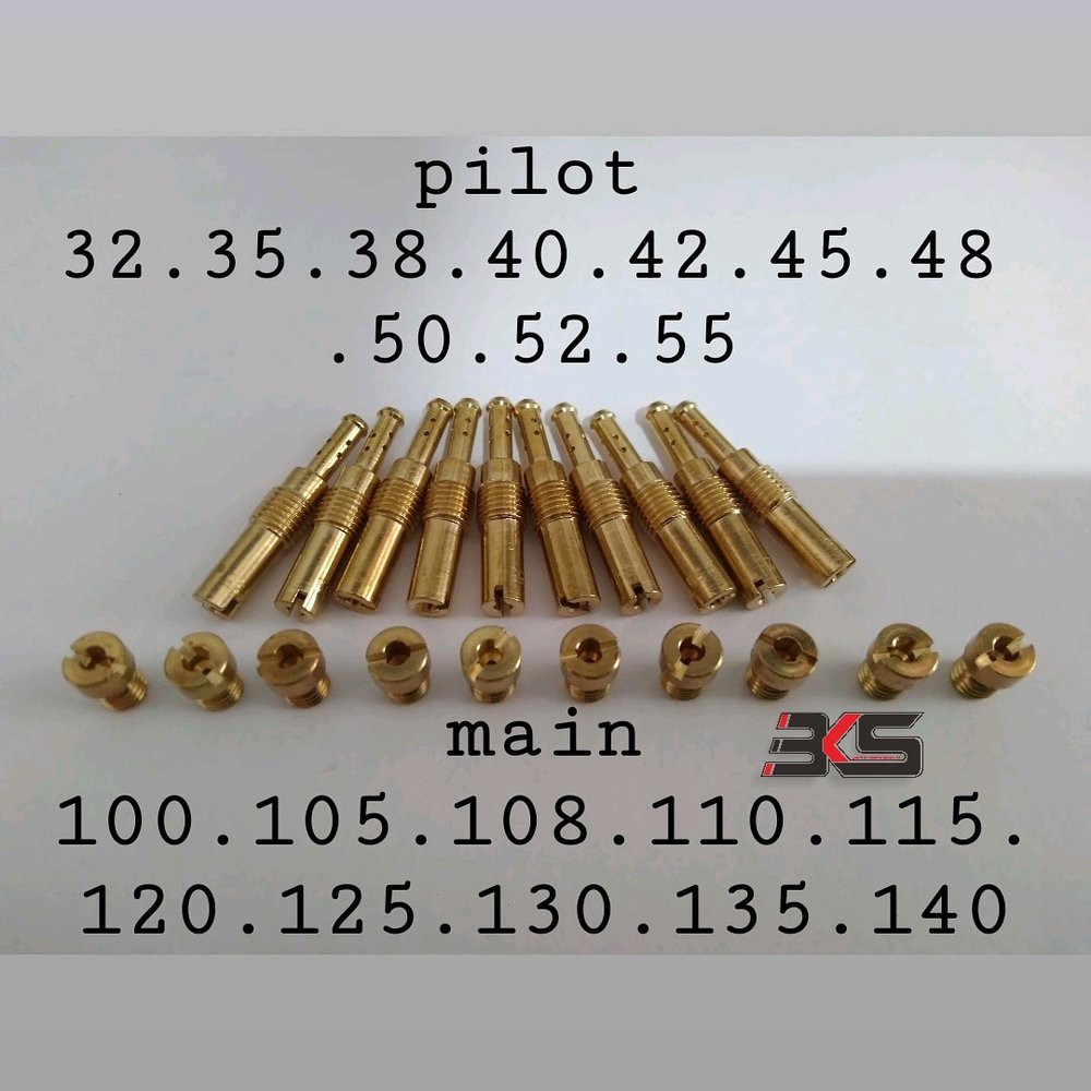 Jual BARU spuyer karbu PE NINJA dan TIGER pilot jet main jet pj mj | Shopee Indonesia